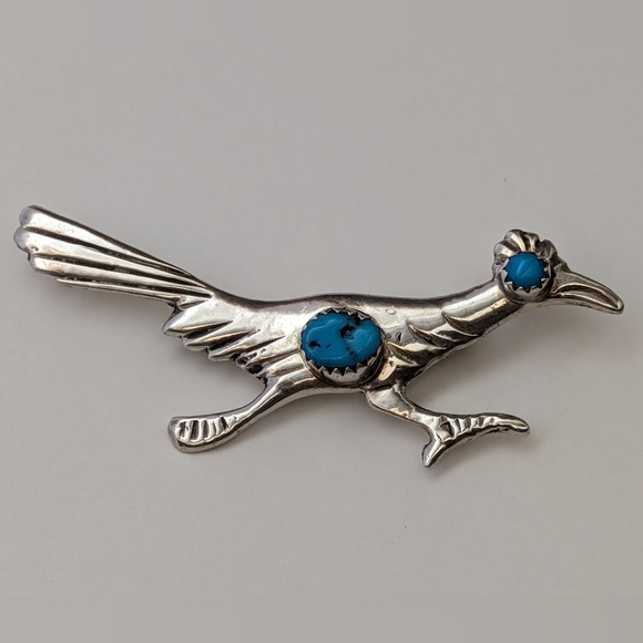 Jewelry | 225 Vintage Navajo Native American Sterling Silver Turquoise ...